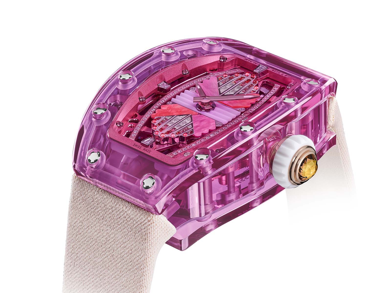 Giới Thiệu Bộ Sưu Tập RM 07-02 Sapphire Mới Từ Richard Mille